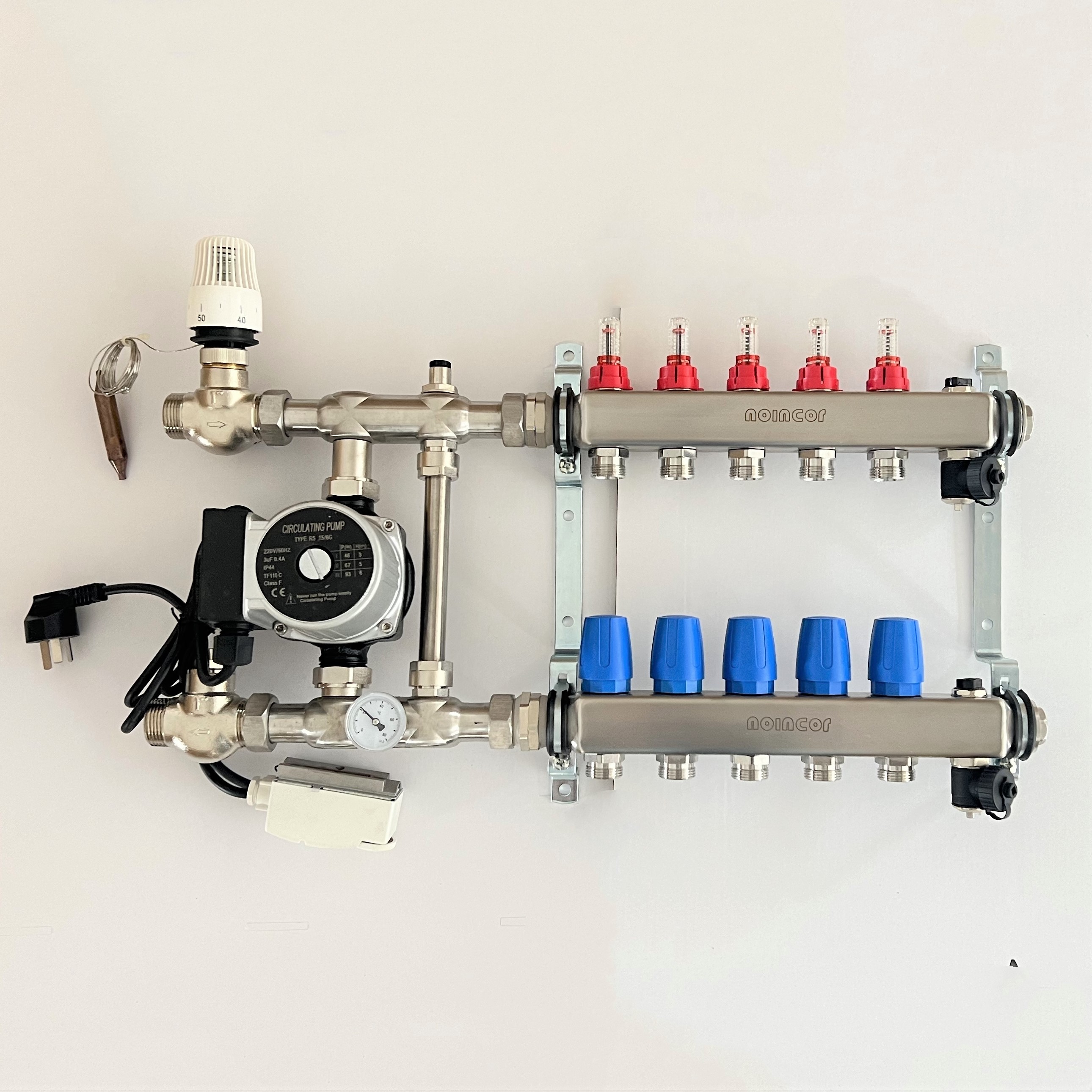 Stainless steel 304L Heating Manifold with Zone Pump/Mix Valve ...